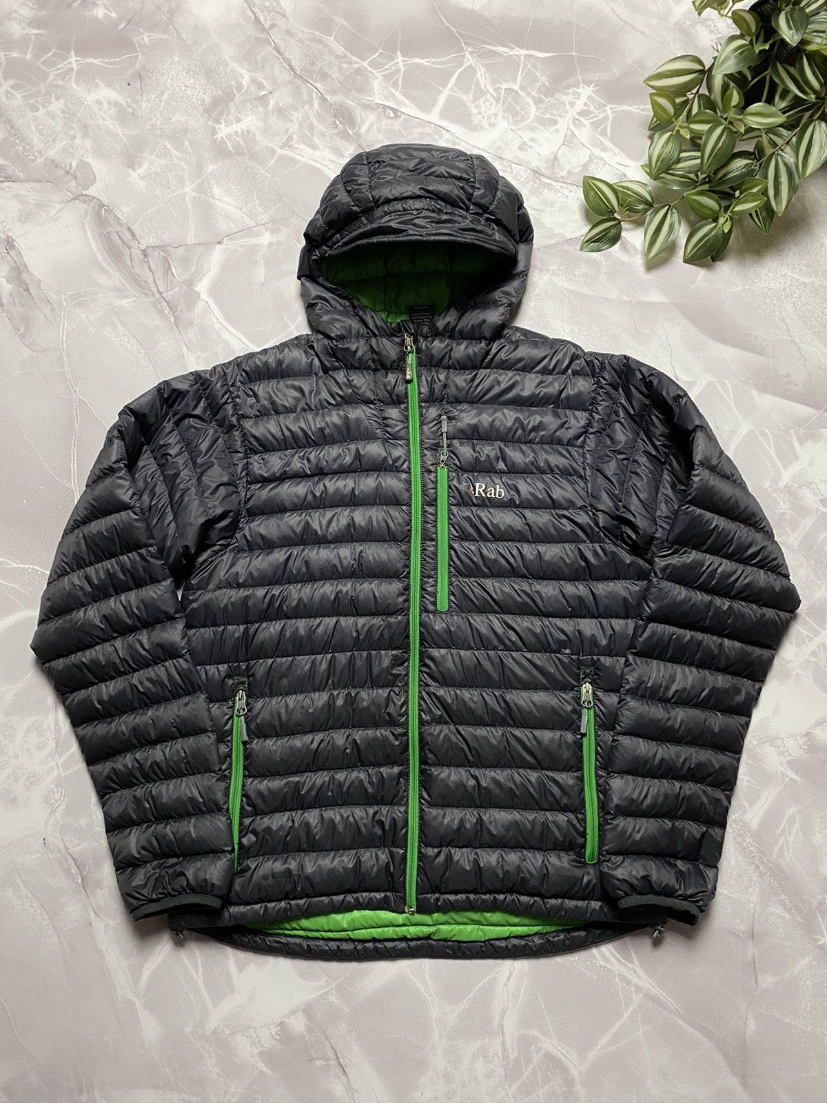 Outdoor Life × Rab Rab Microlight Alpine Down Jacket Hooded Mens Size ...