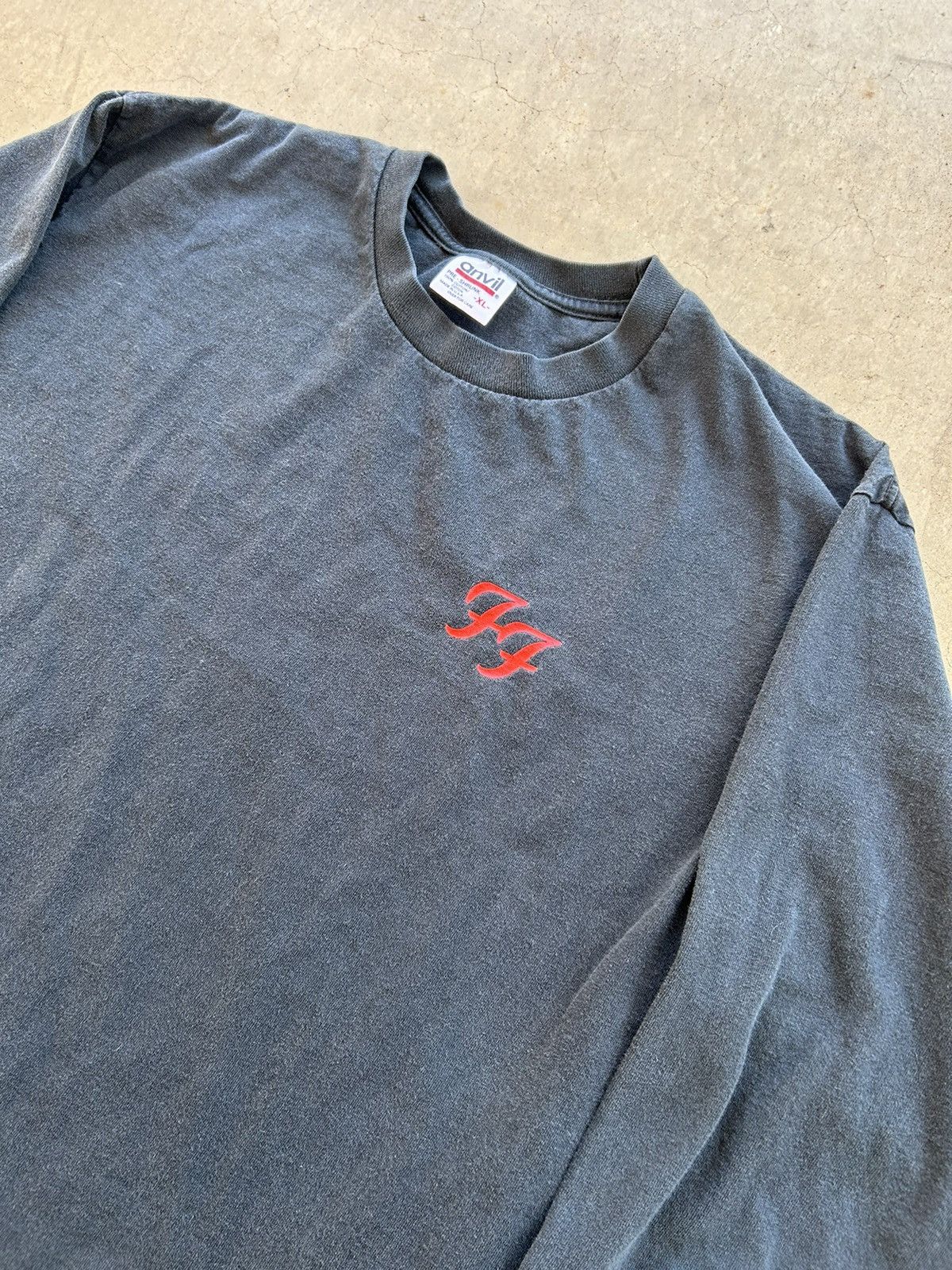Vintage Vintage 1995 Anvil Foo Fighters Roswell Records Long Sleeve ...
