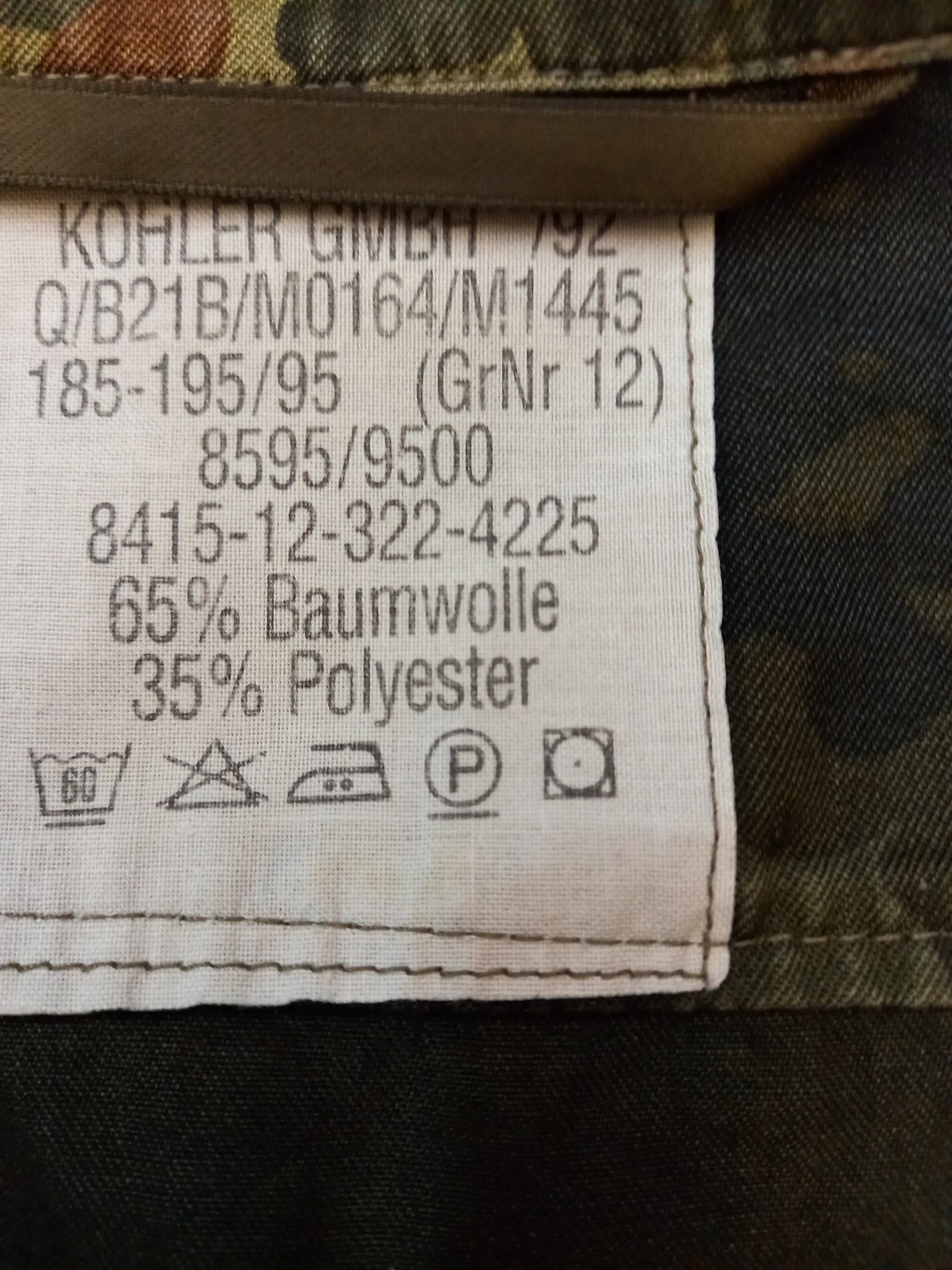 Military Vintage 90s German Army Flecktarn Shirt | Grailed