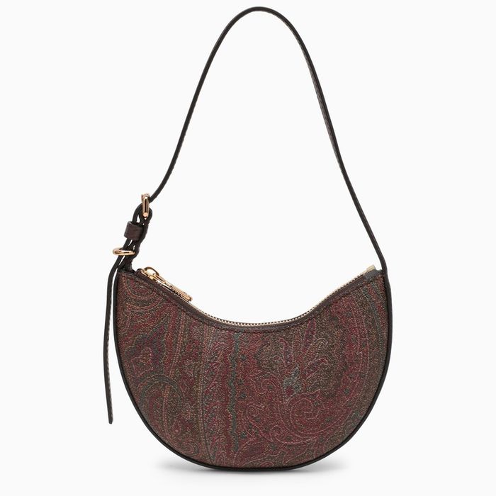 Etro Etro Essential Mini Paisley Hobo Bag In Coated Canvas | Grailed