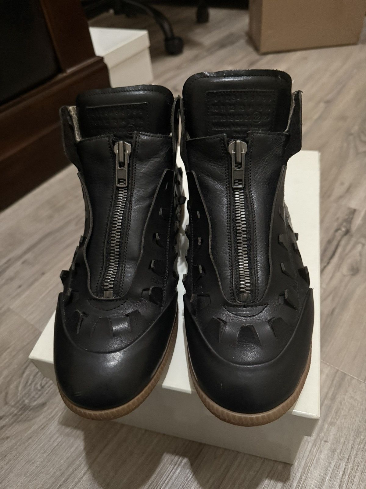 Maison Margiela Rare Maison Margiela High Top Gats | Grailed