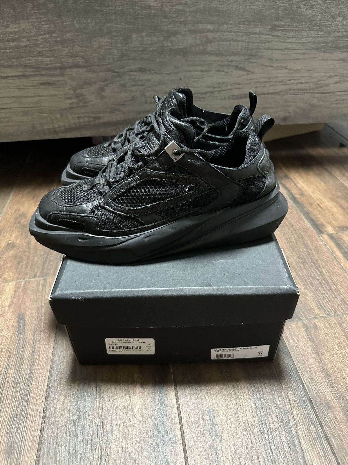 1017 ALYX 9SM 1017 ALYX 9SM MONO HIKING SNEAKER | Grailed