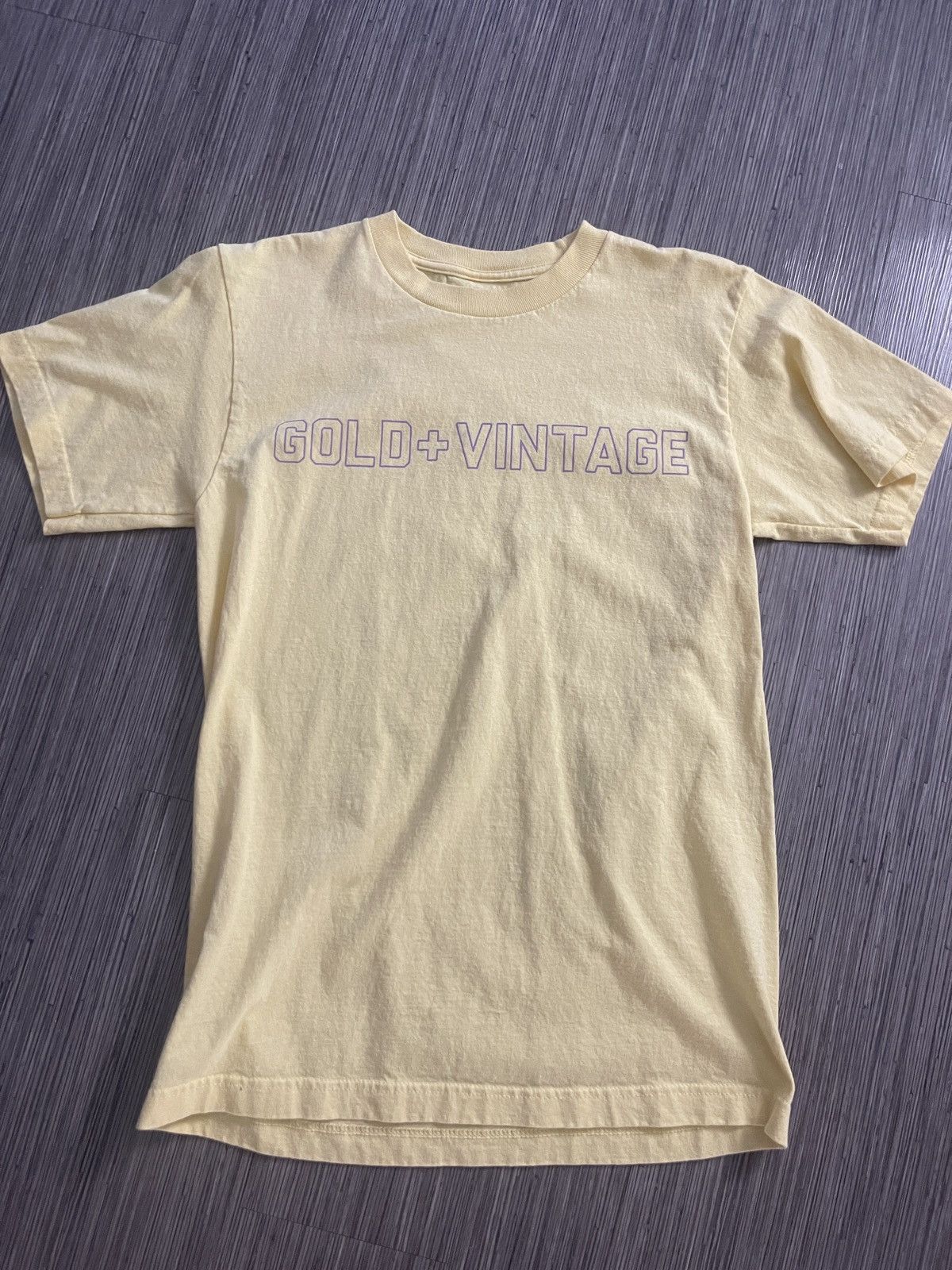 The GV Gallery Yellow Gold + Vintage Tee The GV Gallery | Grailed