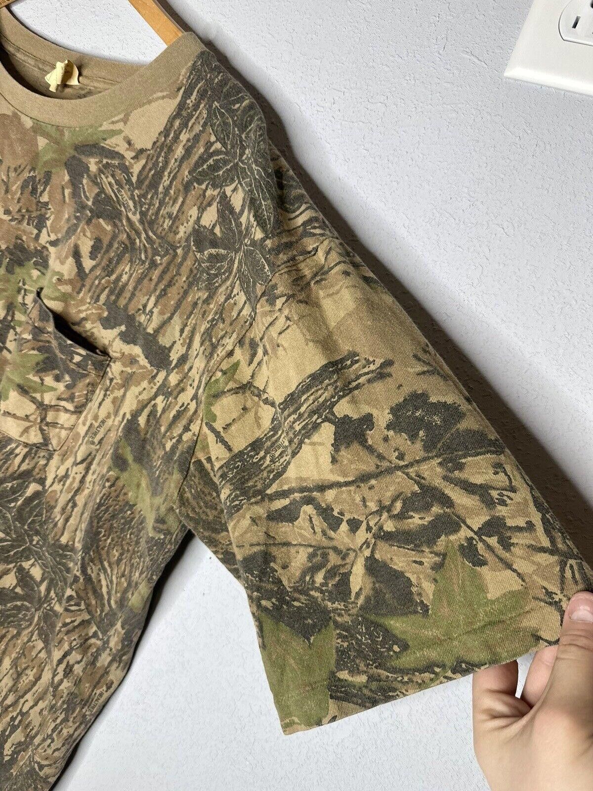 Realtree Vintage Real Tree Tshirt Single Stitch 90s Sz Xxl Fit | Grailed