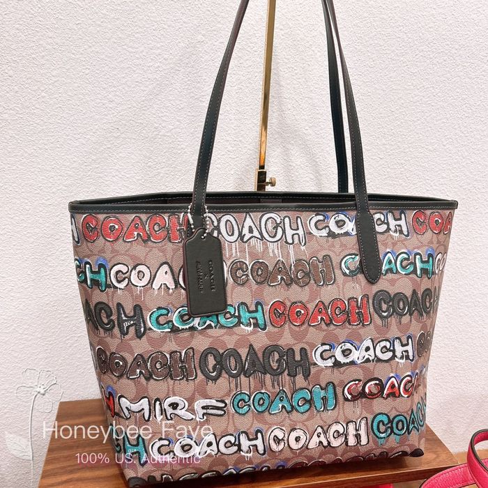 Coach Coach X Mint + Serf City Tote In Signature Canvas | Grailed