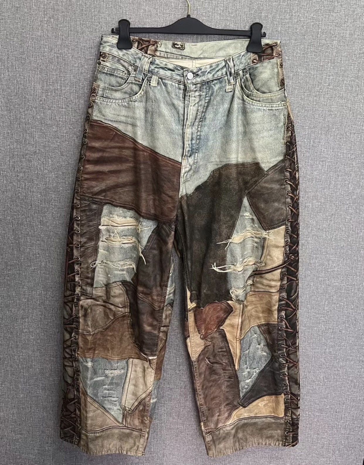 Acne Studios Acne studios 3D printed jeans trousers - DMC | Grailed