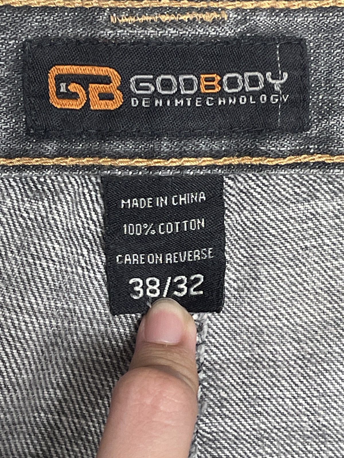 If Six Was Nine Rare Design Vintage Brand GodBody Hip Hop Jeans 2000s ...