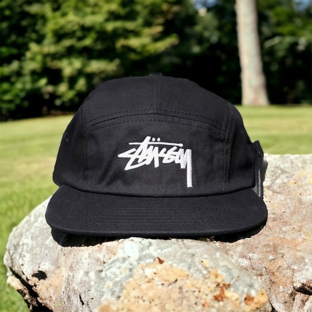 Stussy Camp 5 Panel Cap Hat | Grailed