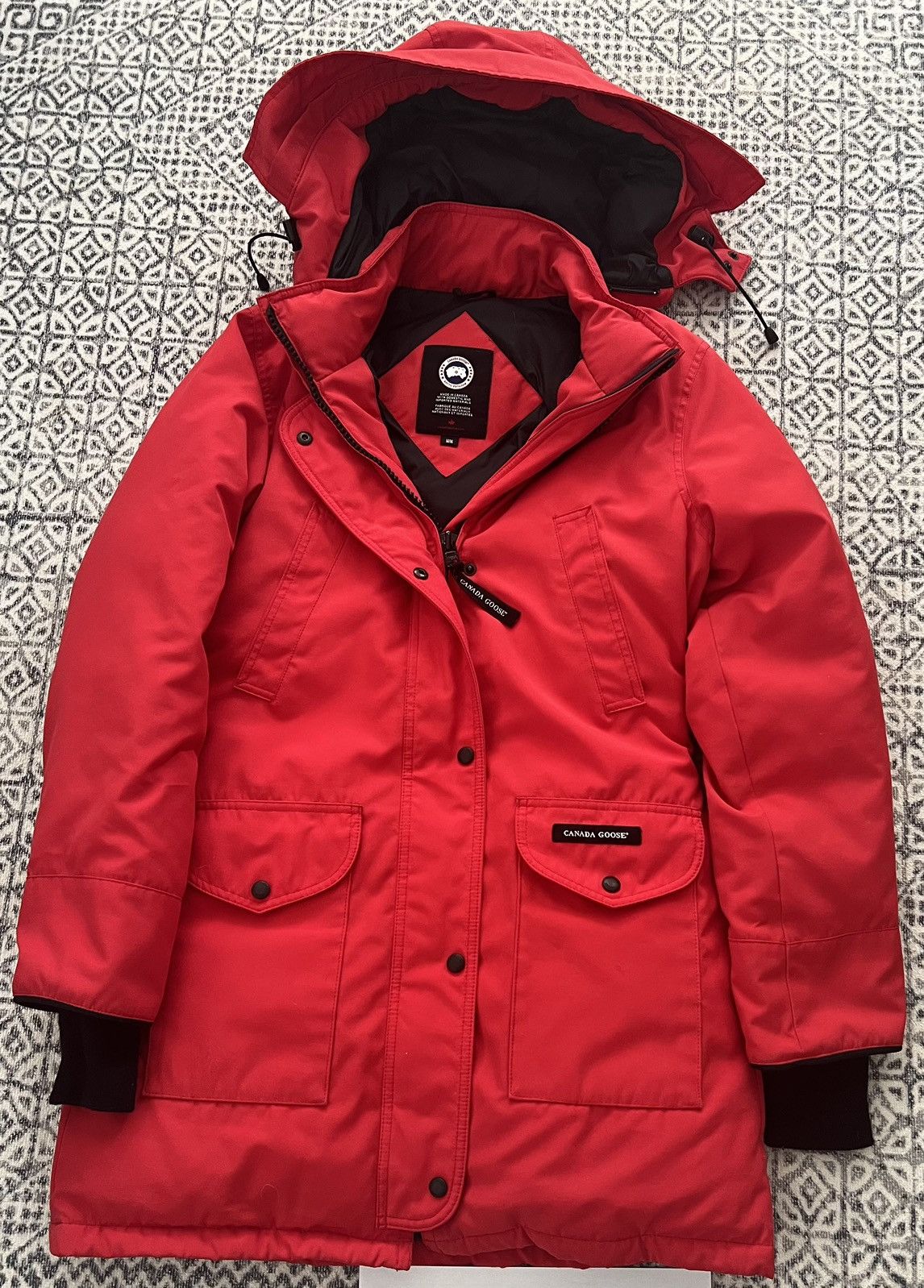 Canada Goose Canada Goose Red Parka/Jacket | Grailed