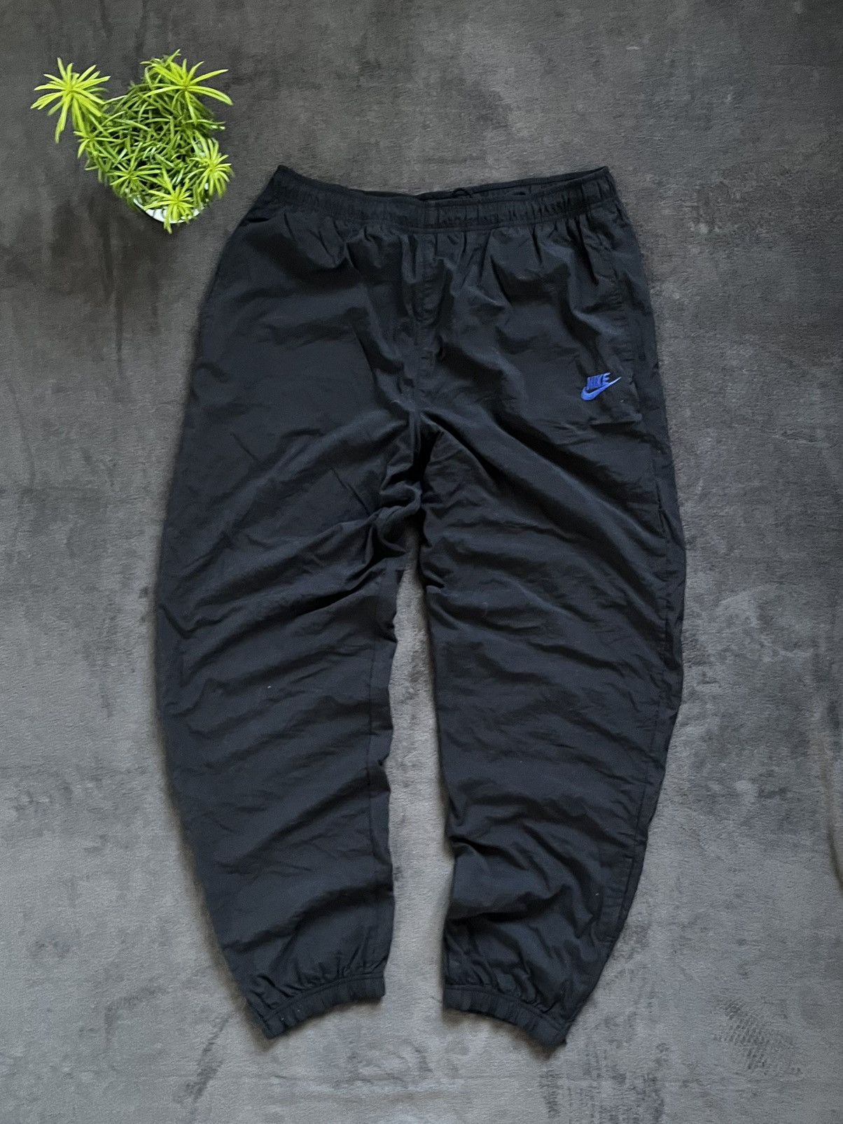 Nike Sweatpants Nike Nylon Vintage Rare 80s Drip Streetwear | Grailed