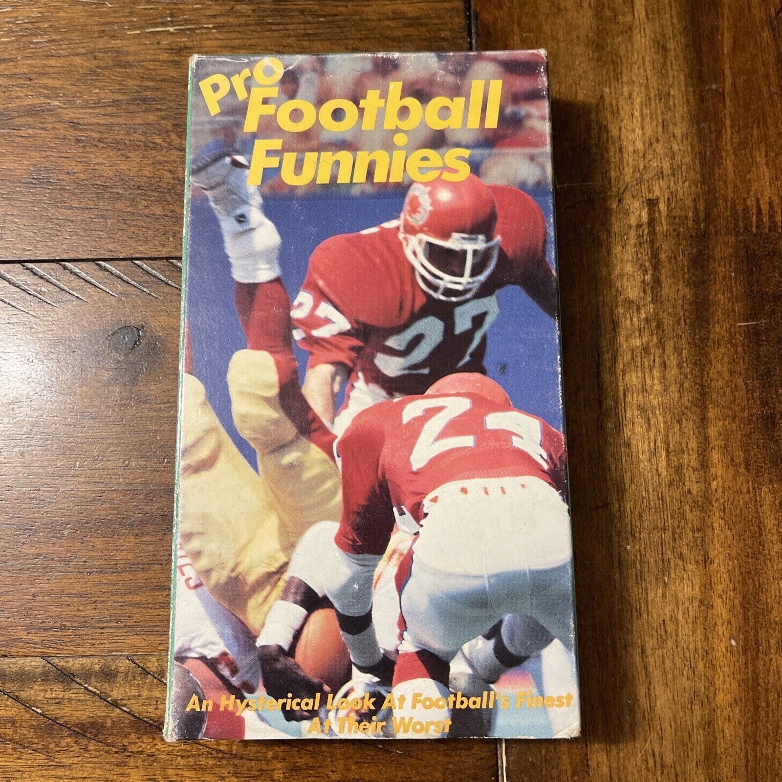 Rare Pro Football Funnies VHS 1987 Sports Bloopers Condition | Grailed