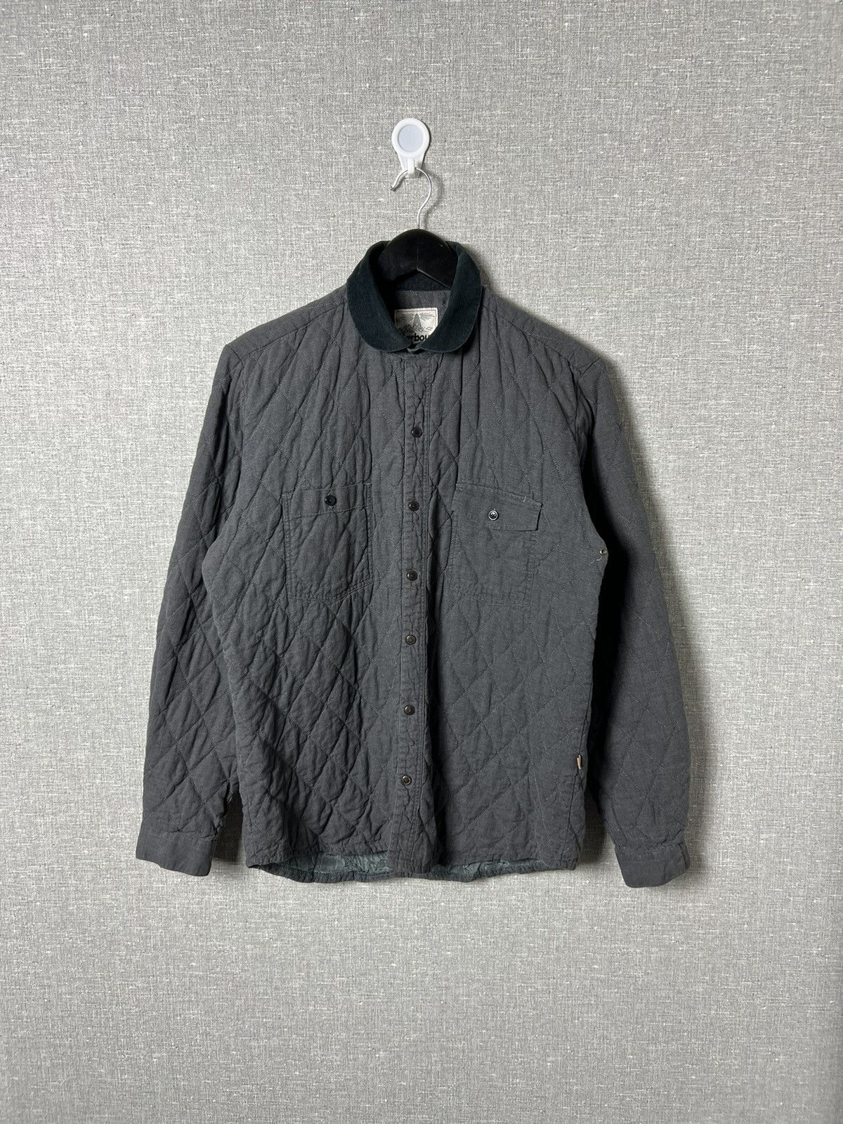 Barbour Barbour Quilted Jacket Light Button Overshirt London Classic ...