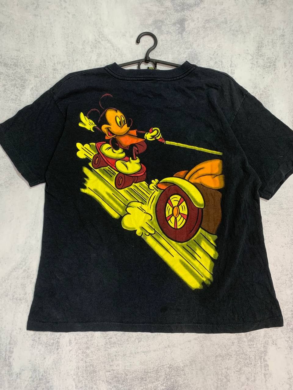Mickey Mouse × Very Rare × Vintage Mickey Mouse goofy vintage merch tee ...