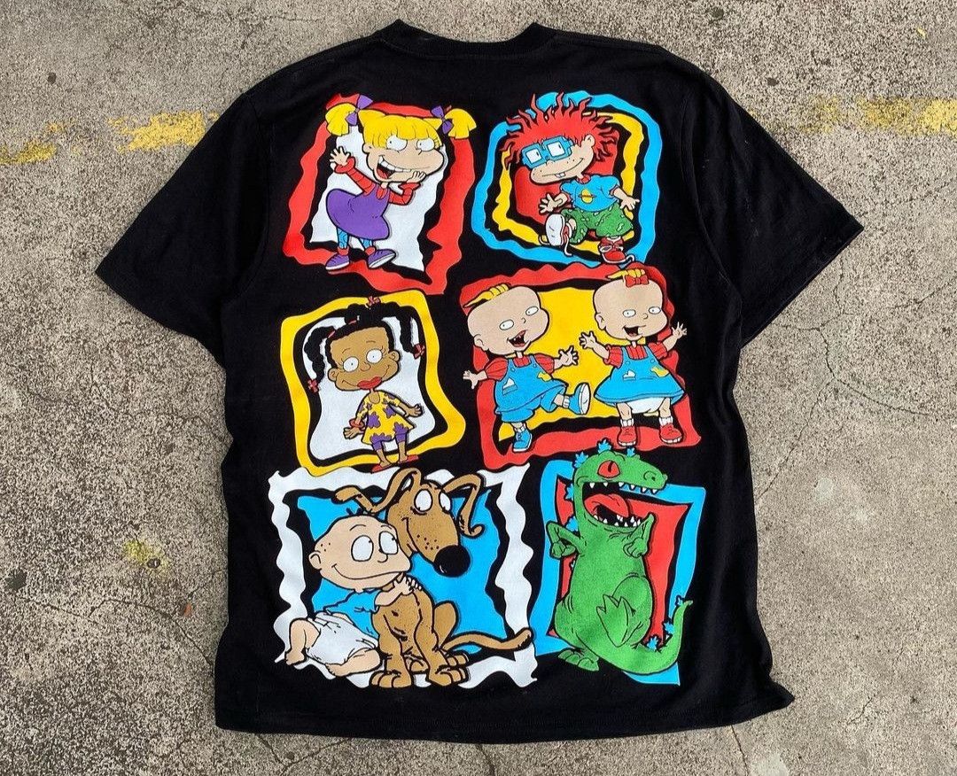 Custom Extreme Rare Boots Rugrats All Characters | Grailed