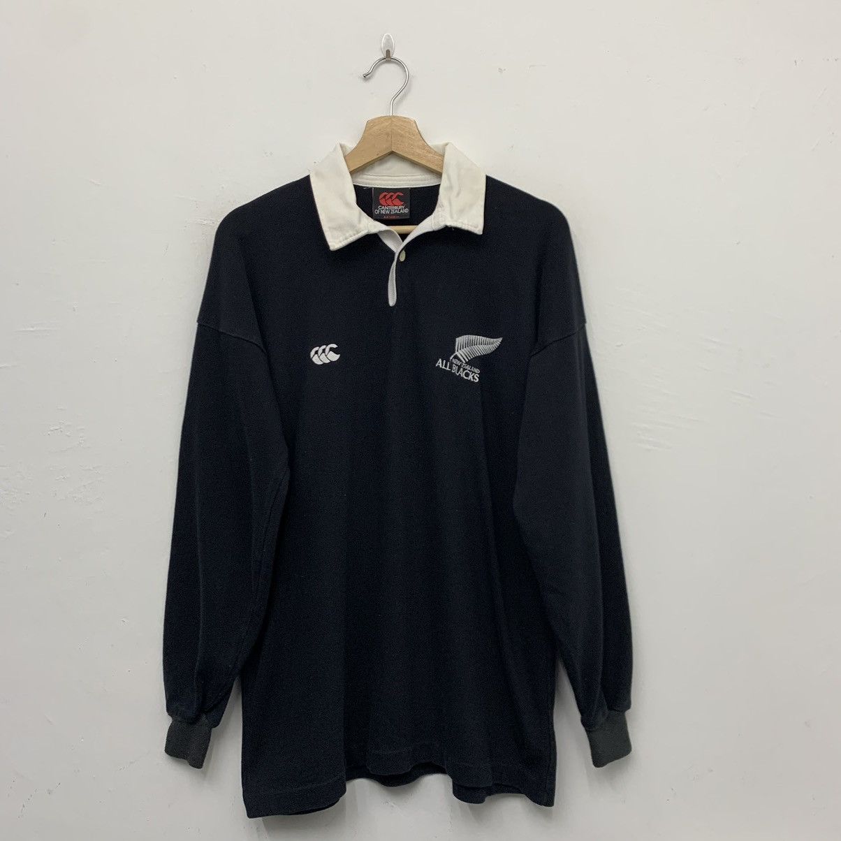 Canterbury Of New Zealand Vintage 90s New Zealand All Blacks Rugby ...