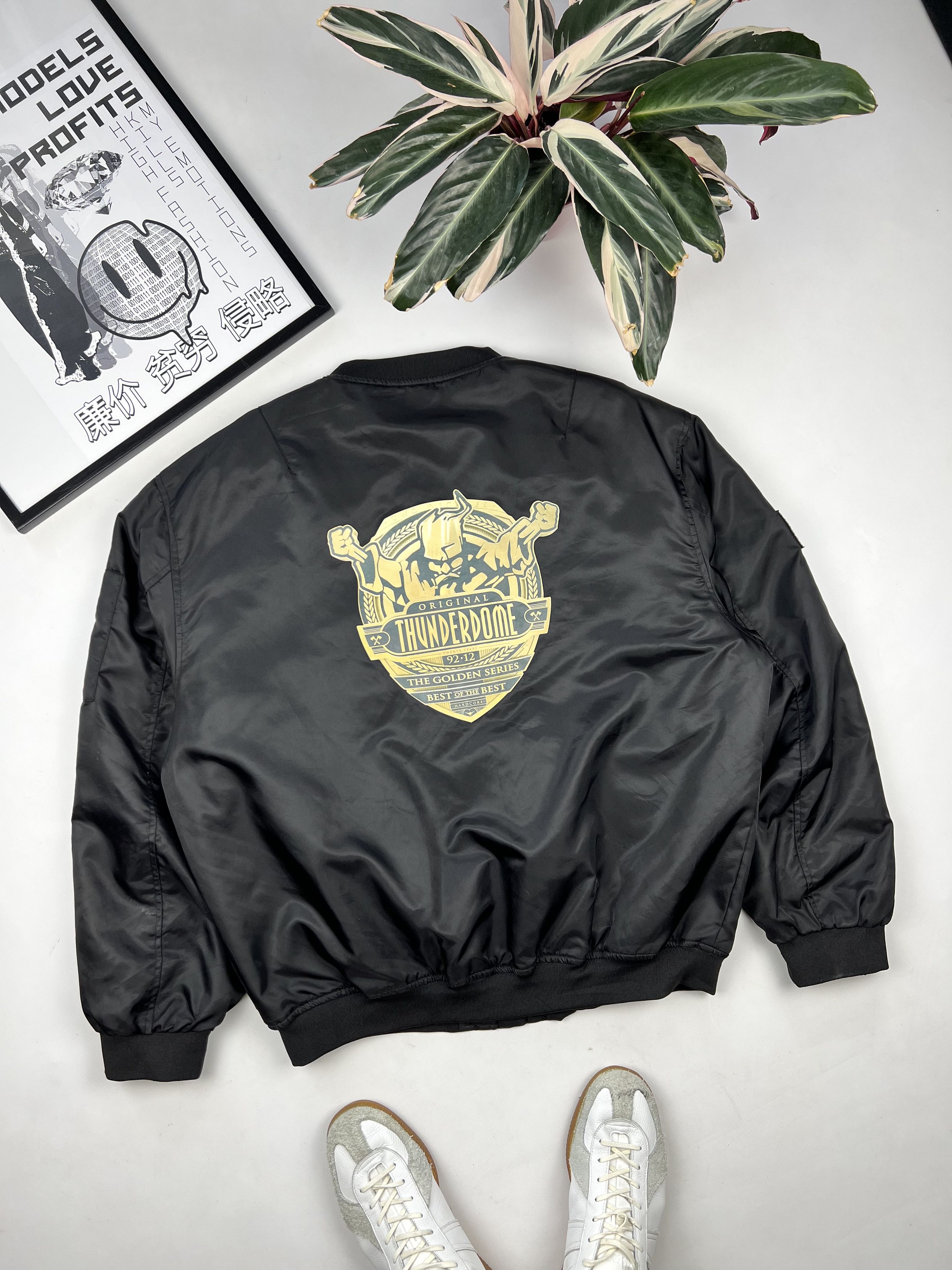 Vintage Ultra-Rare Original Thunderdome MA-1 Bomber Jacket | Grailed