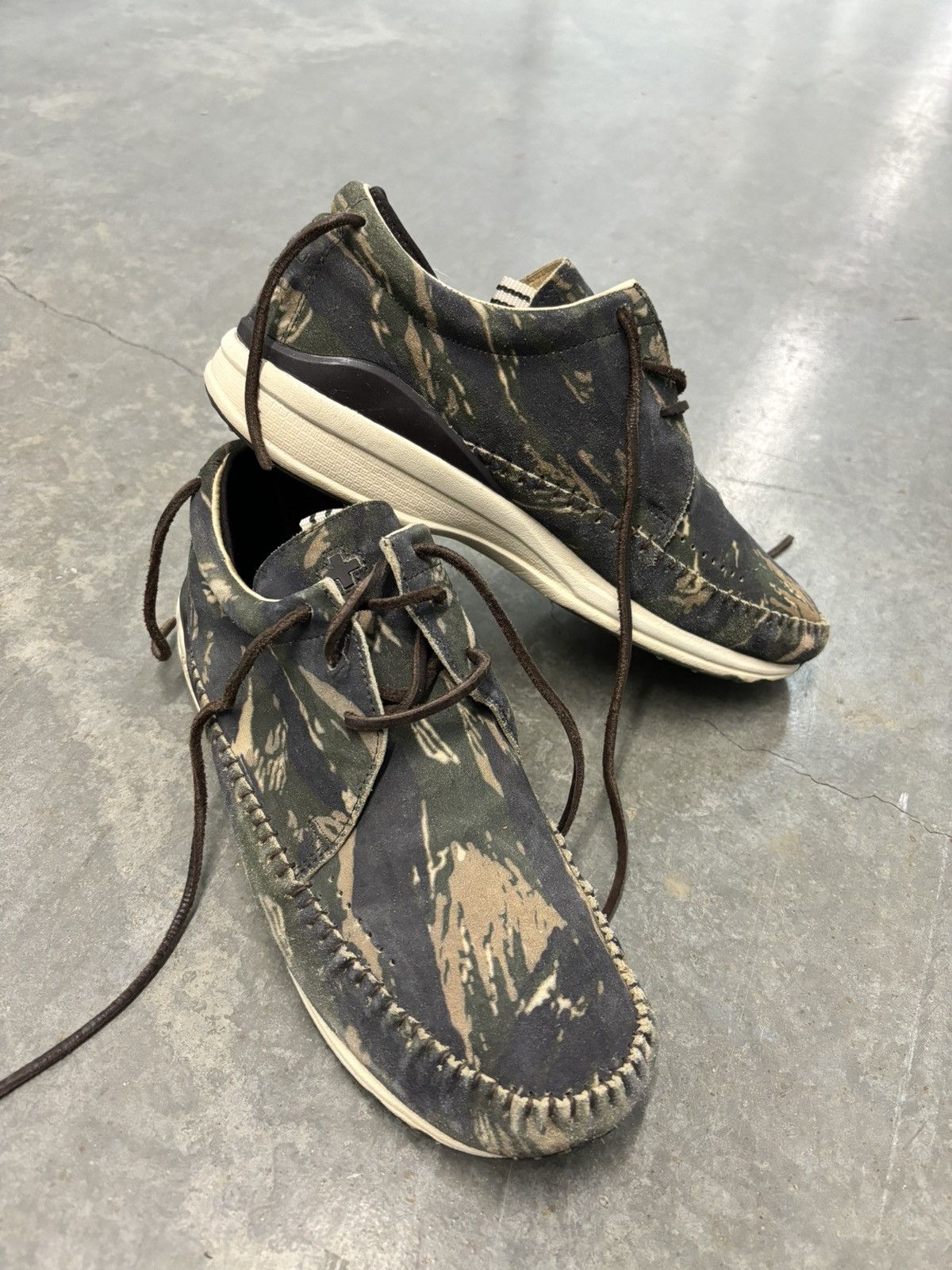 Visvim Visvim Tiger Camo FBT Sneakers | Grailed