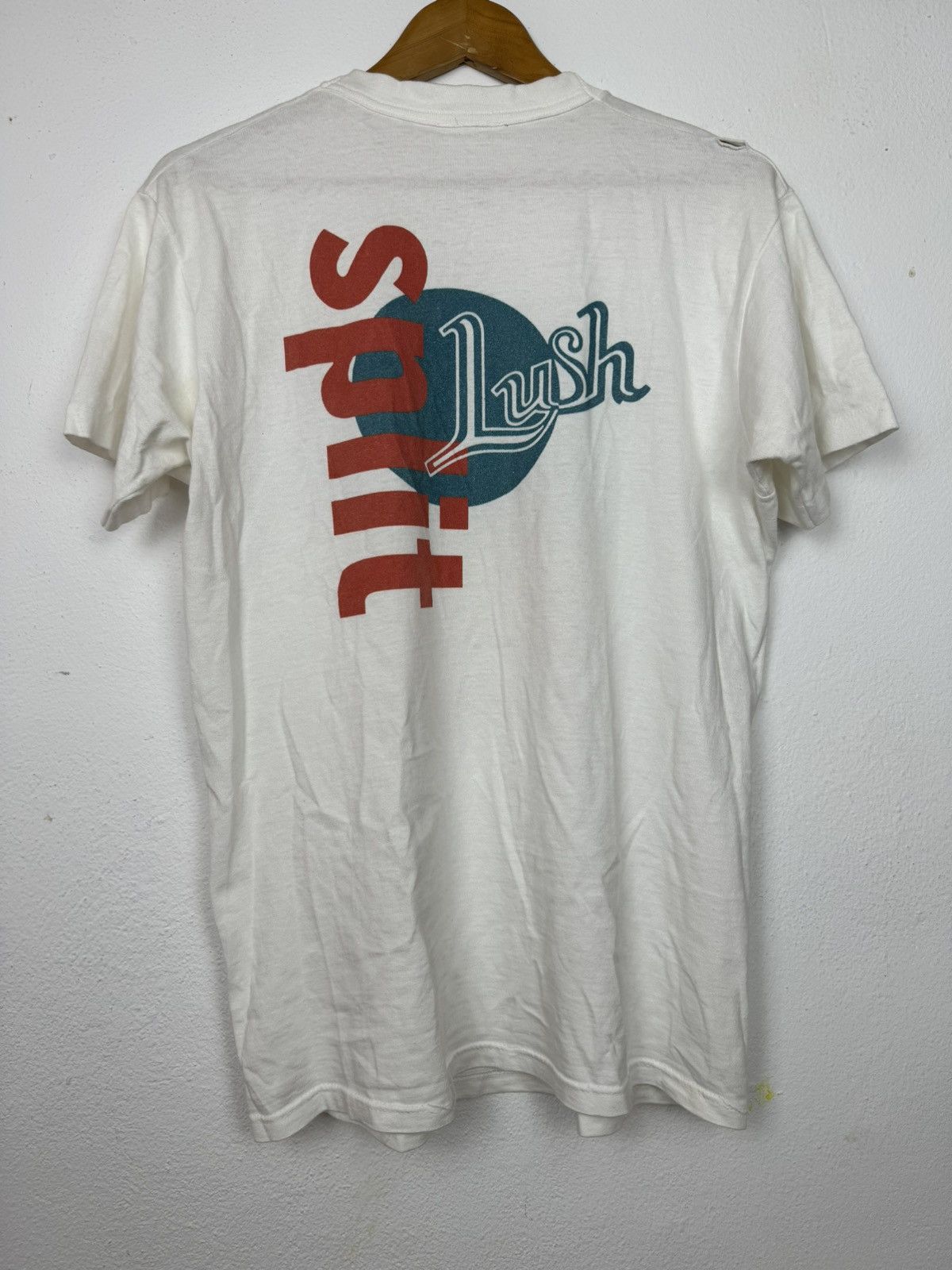 Vintage vintage Lush Split cover album promo shoegazing 90s rare tee ...