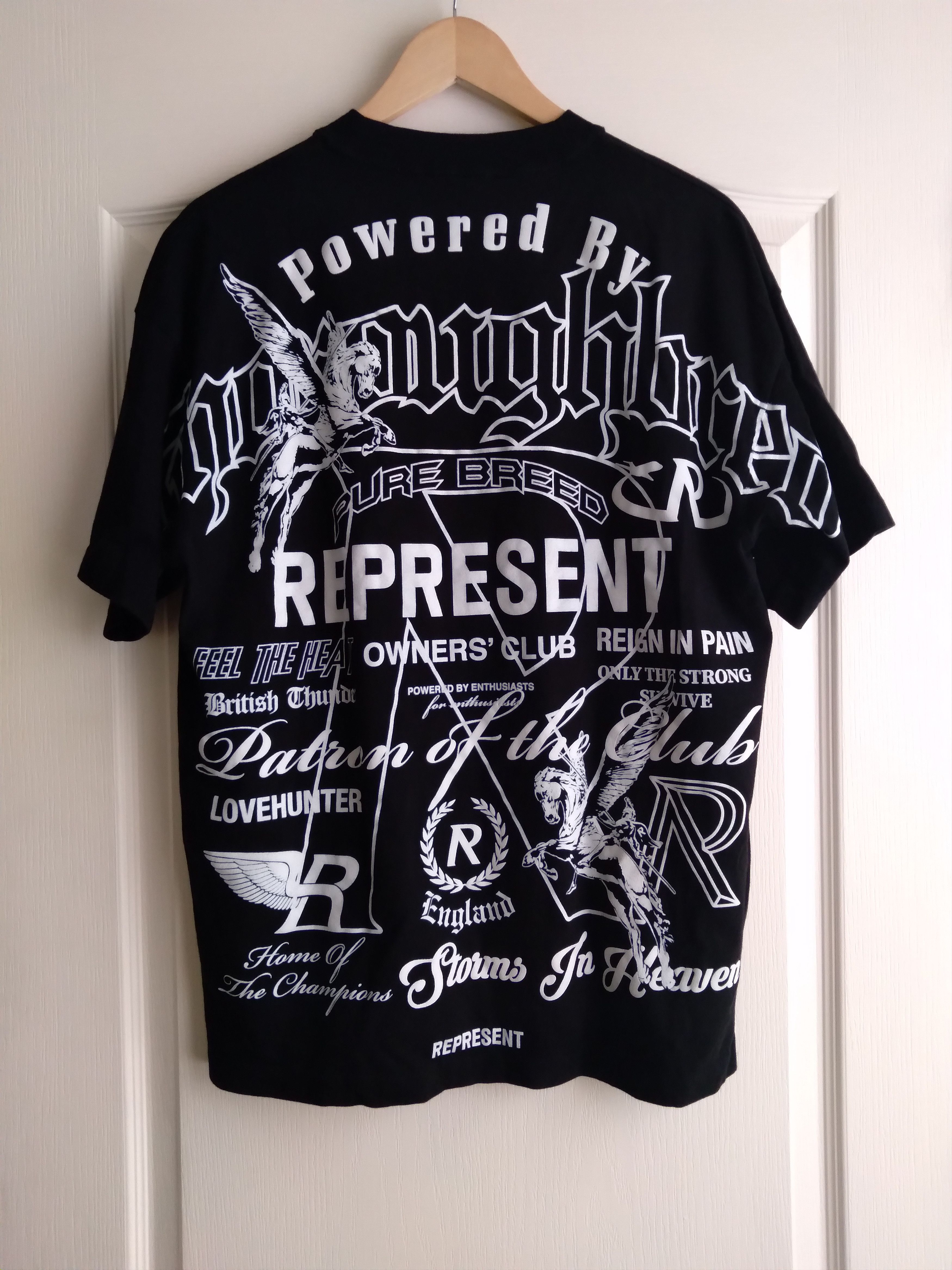 Represent Clo. Icons Collection TShirt black xs | Grailed