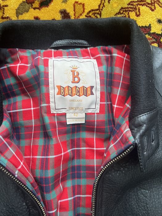 Baracuta Black leather Baracuta Jacket | Grailed