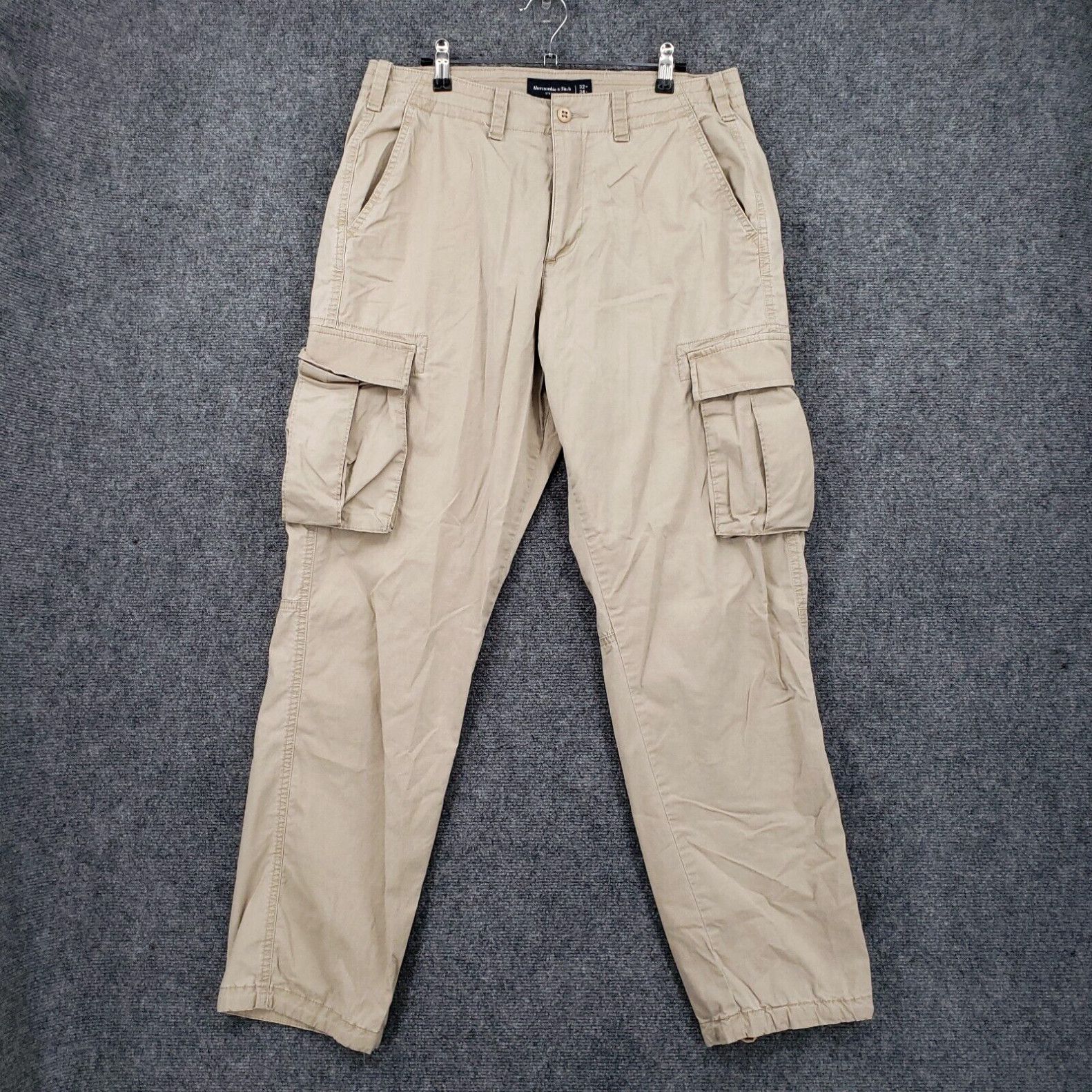 Abercrombie & Fitch Abercrombie Fitch Pants Men 32x31 Beige Paratrooper ...