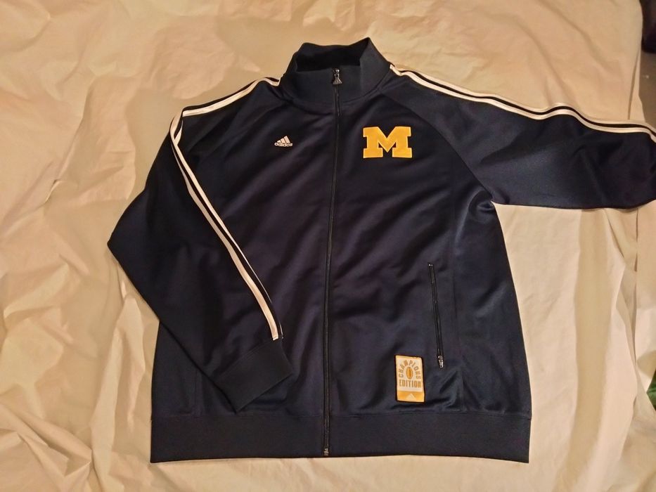Adidas Michigan Wolverines Champions Edition XL adidas Track Jacket ...