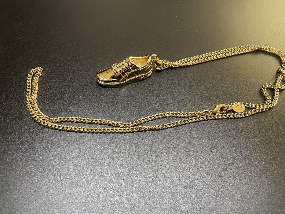 Bape A BATHING APE BapeSta Chain Necklace Gold | Grailed