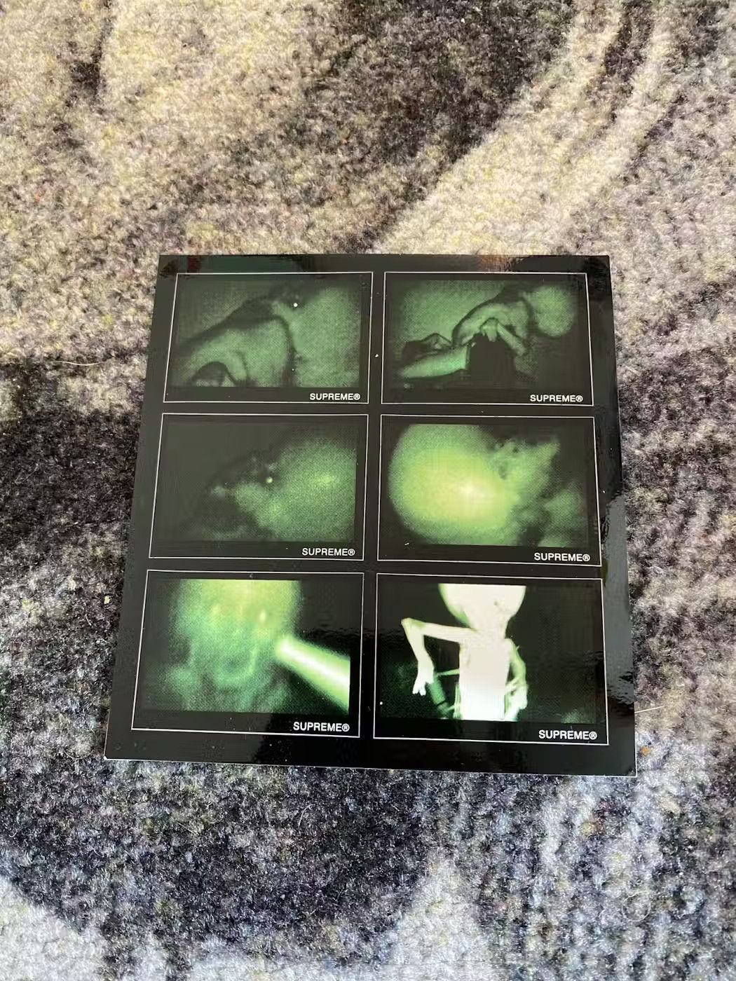 Supreme Rubber Johnny Chris Cunningham Stickers (pack of 6) | Grailed