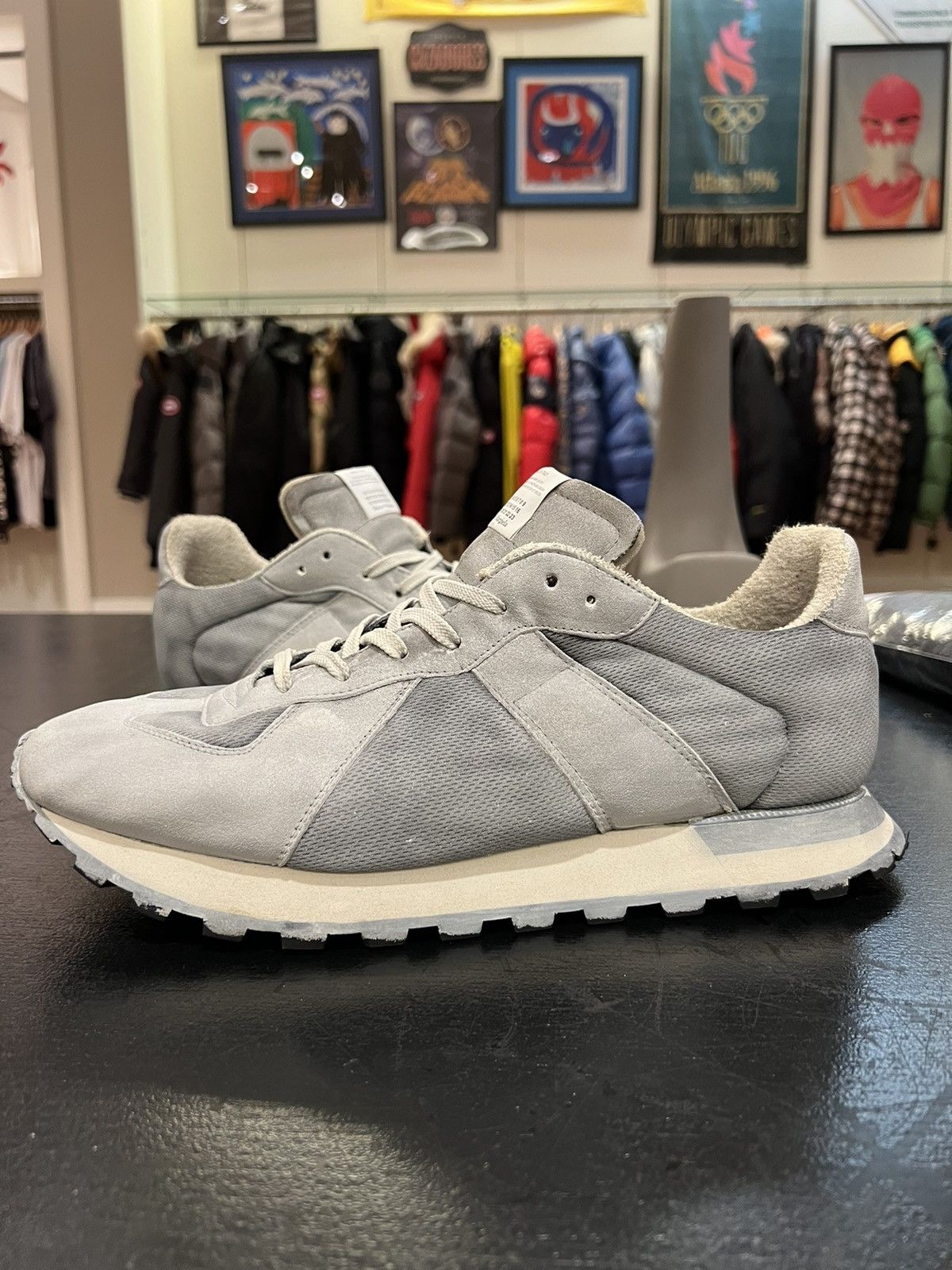 Maison Margiela Maison Margiela Painted Runner sneaker | Grailed