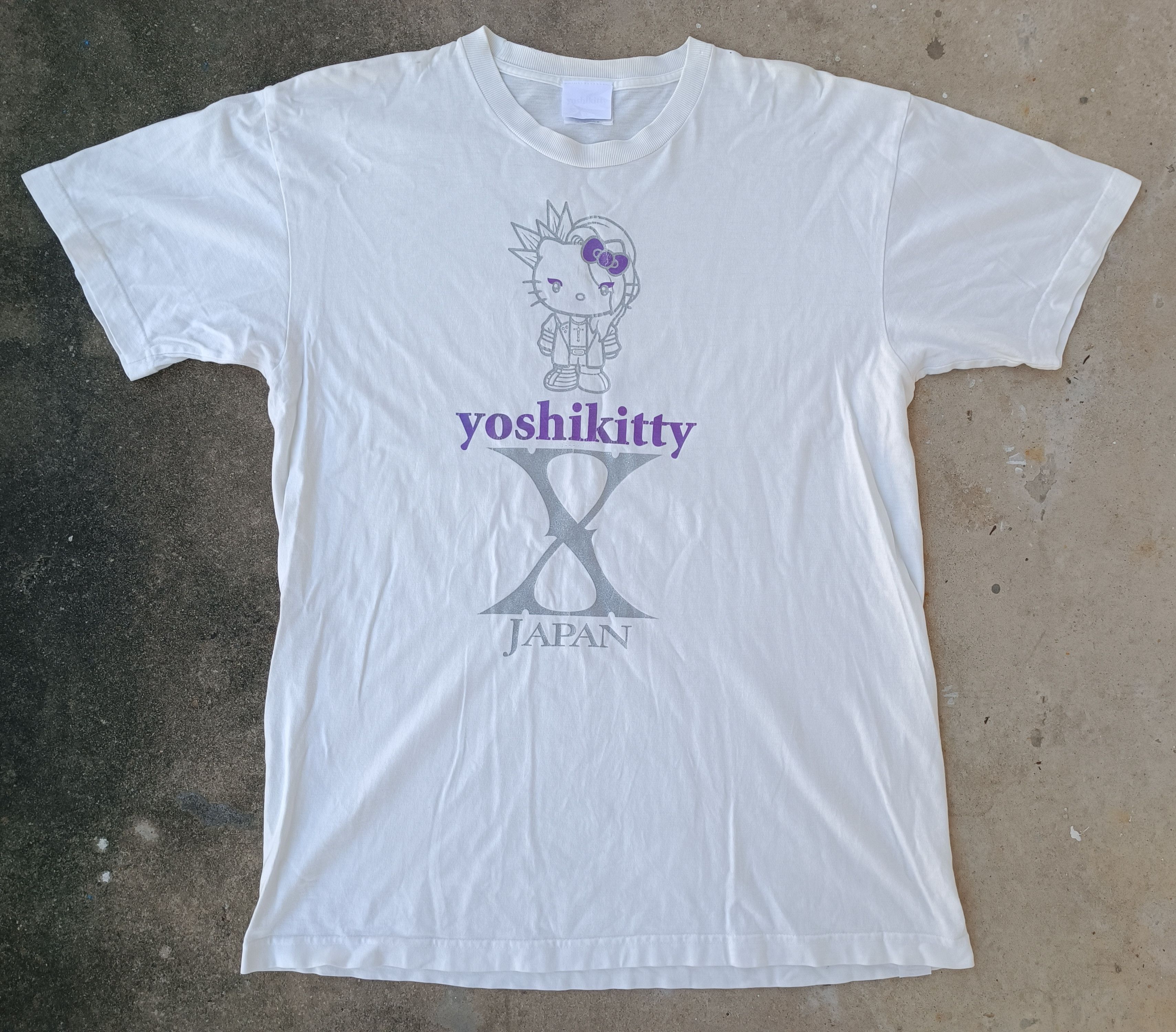 Japanese Brand T Shirt Band X Japan x Hello Kitty(yoshikitty) | Grailed