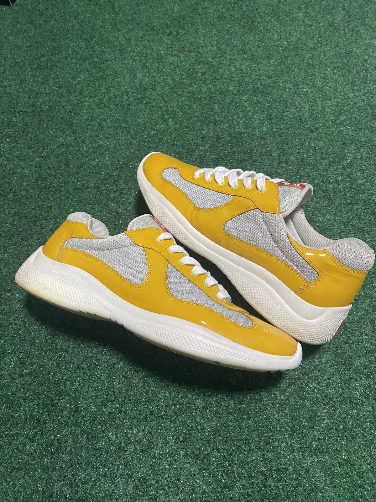 Prada Yellow Prada America Cup | Grailed