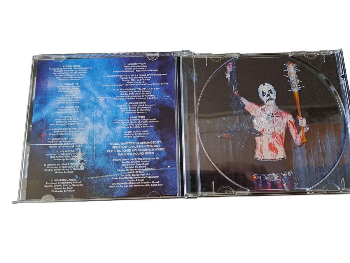 Drain Gang Sematary Haunted Mound - Official Bloody Angel CD drain gang ...