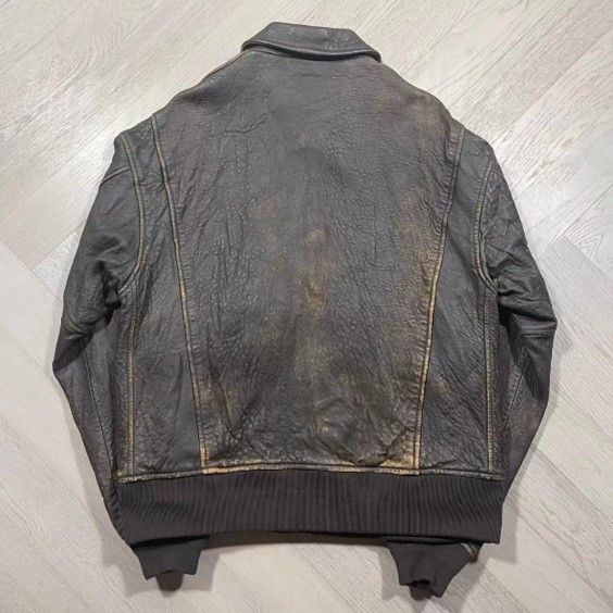 Visvim VISVIM ELMENDORF Italian-made A2 Leather Jacket 22AW, | Grailed