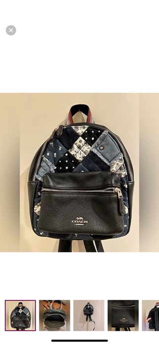 Coach Coach Mini Charlie Backpack with Americana Patchwork | Grailed