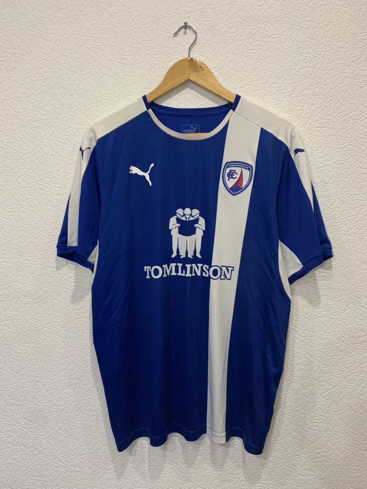 Puma × Soccer Jersey Puma Chesterfield 2016/2017 Home Kit Soccer Jersey ...