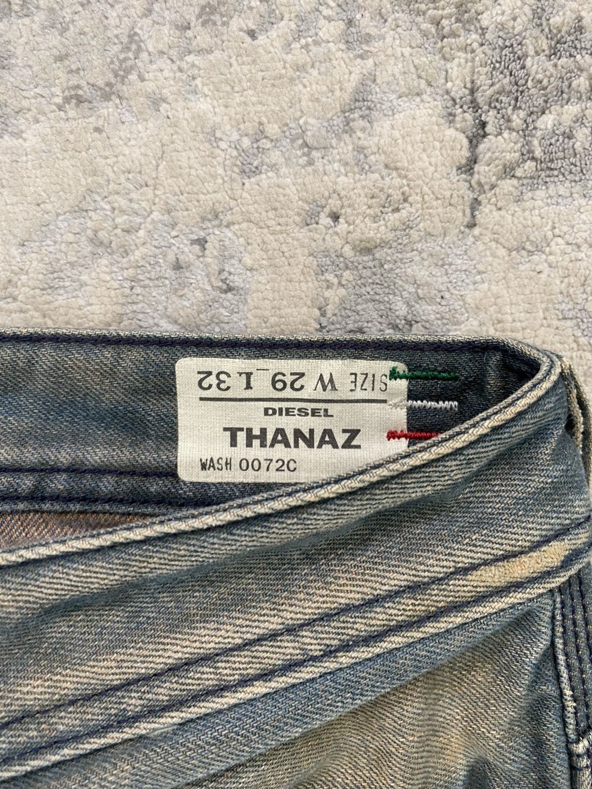 Diesel Diesel Thanaz Mudwash Slim-Straight Denim | Grailed