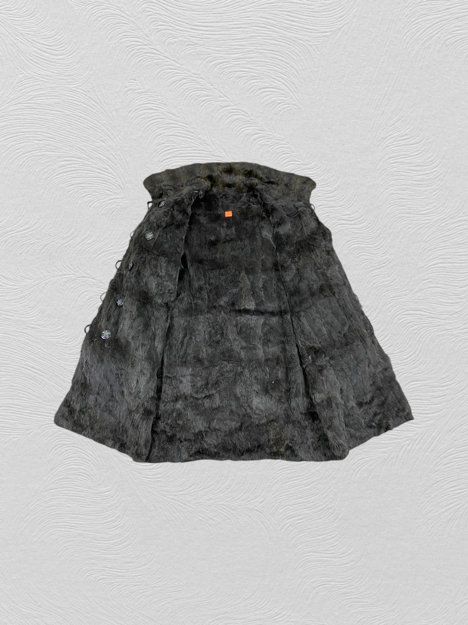 Balmain Vintage Balmain Paris Fur Riversible Long Coat Jacket- J447 ...