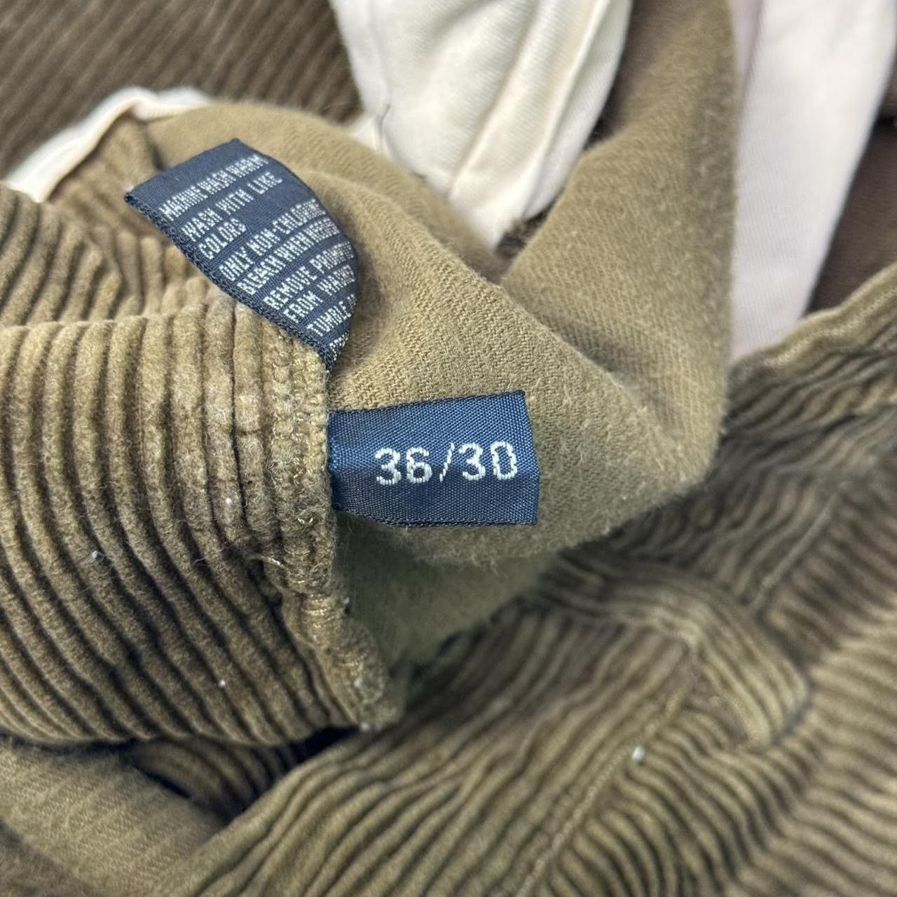 Polo Ralph Lauren Vintage Polo Ralph Lauren Baggy Corduroy Andrew Pant Brown | Grailed