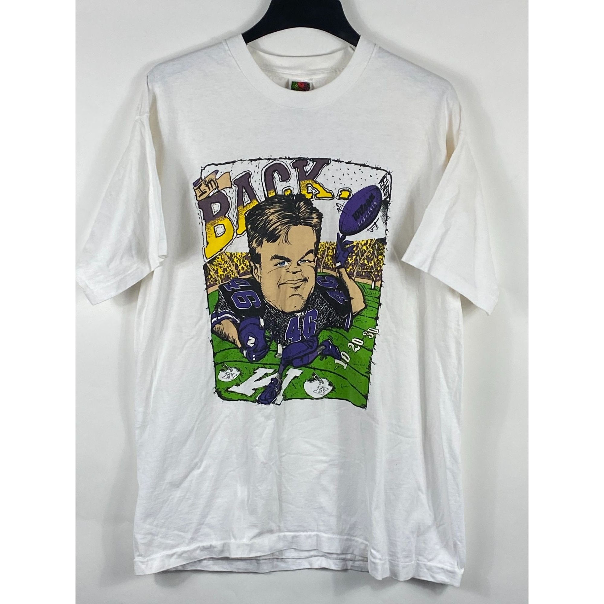 Fruit Of The Loom Vintage Fruit Of The Loom Michigan Wolverines Matt ...