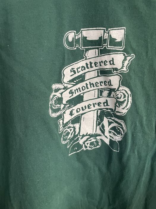 Vintage Rare 90s Unsane Band Tee „scattered, smothered, covered“ | Grailed