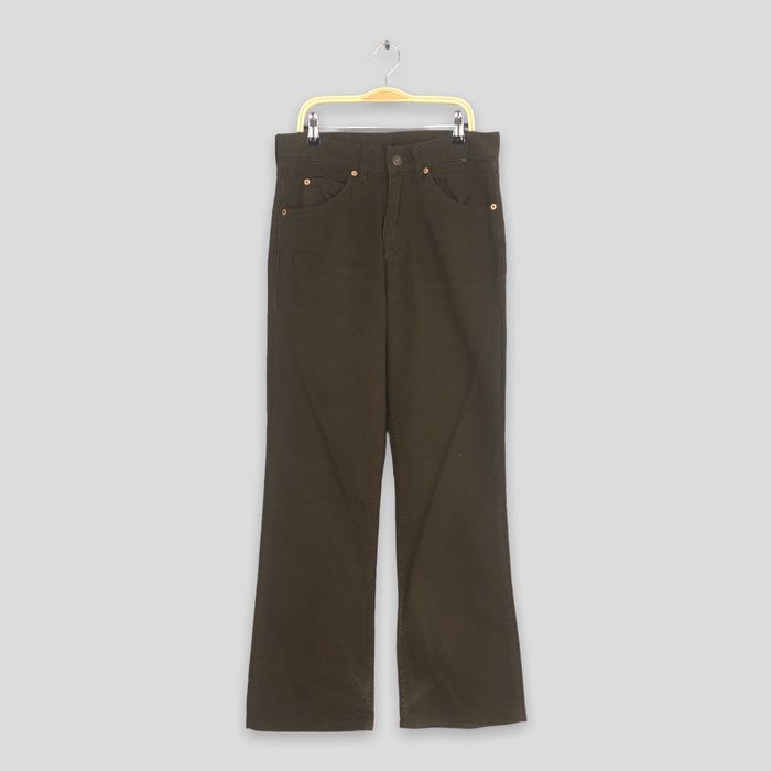 Vintage Size 29x29.5 90s Levi's 517 Bootcut Brown Flared Jeans | Grailed