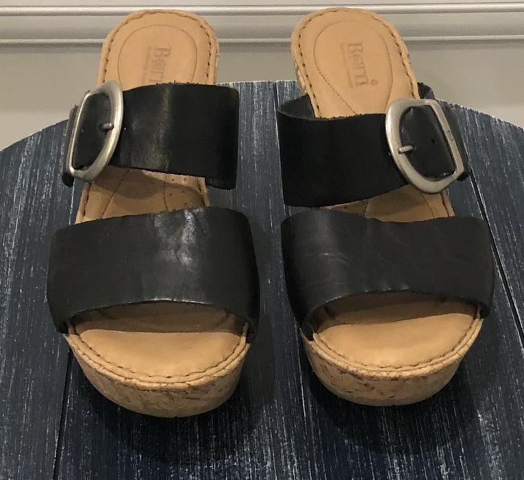 Born Born Wedge Sandals | Grailed