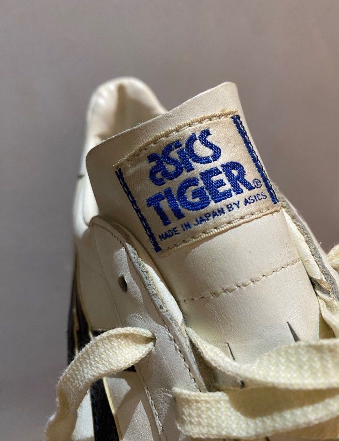 Vintage SUPER RARE 1970 ONITSUKA TIGER VINTAGE MADE IN JAPAN LEATHER ...