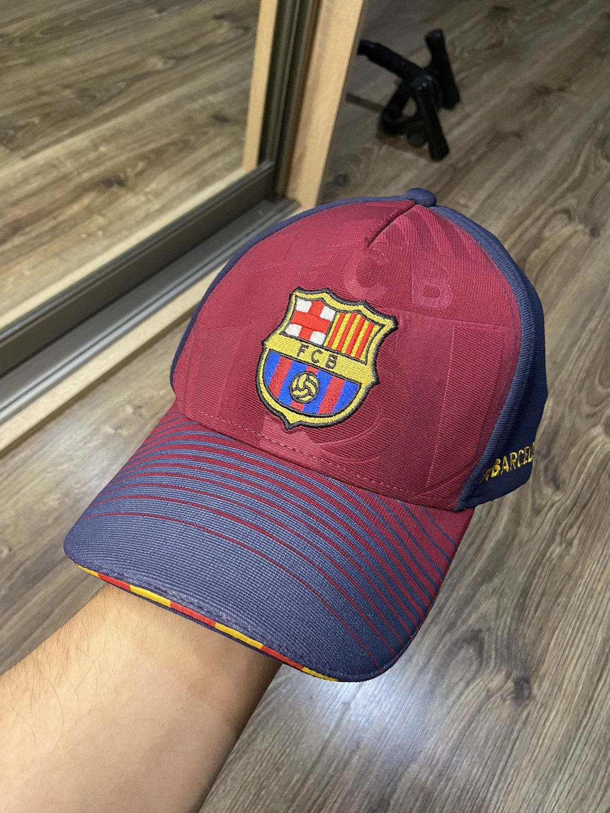 Vintage FCB BARCELONA Vintage Football Soccer Official Cap Hat | Grailed