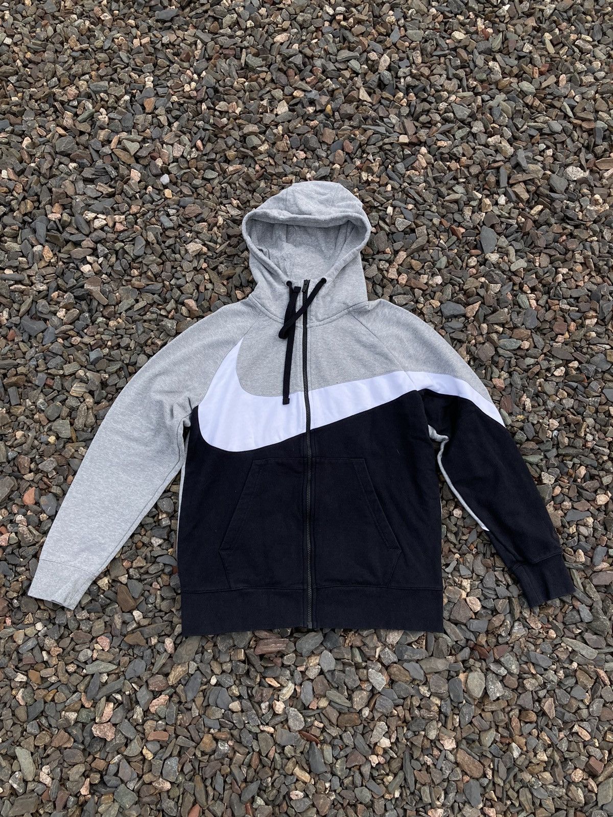 Nike × Vintage Nike Tech Fleece Ninja Mask Travis Style Center Swoosh ...