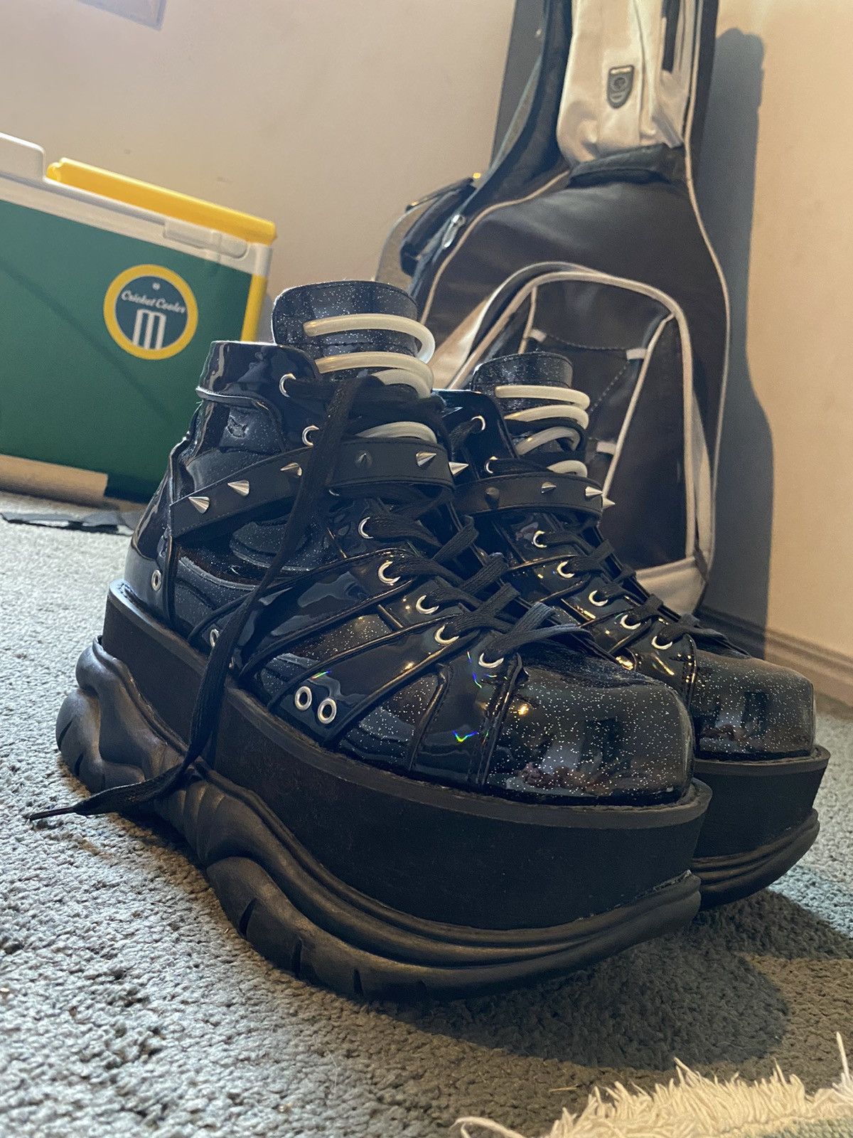 Demonia Cult × Swear London spiked Demonia neptunes | Grailed