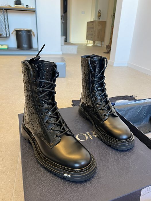 Dior Dior Explorer Boot II 'Dior Oblique - Black | Grailed