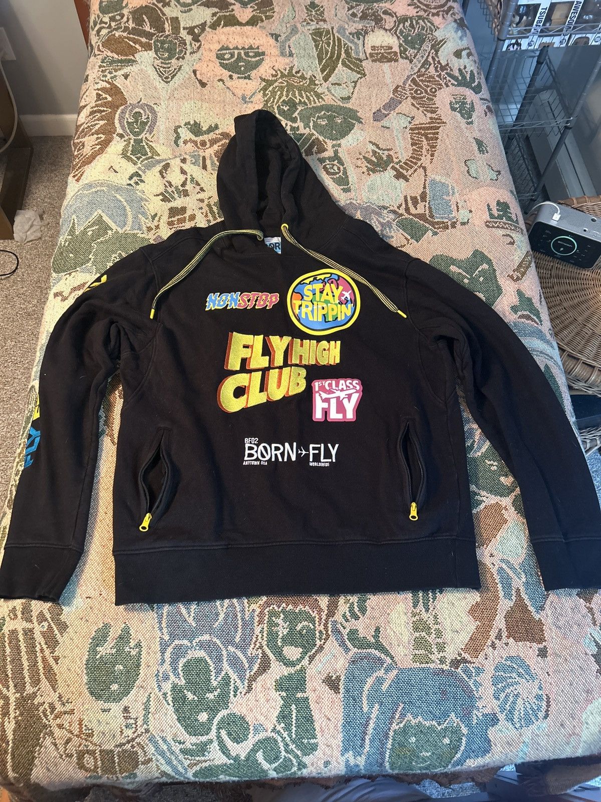 Born Fly Born Fly Hoodie | Grailed