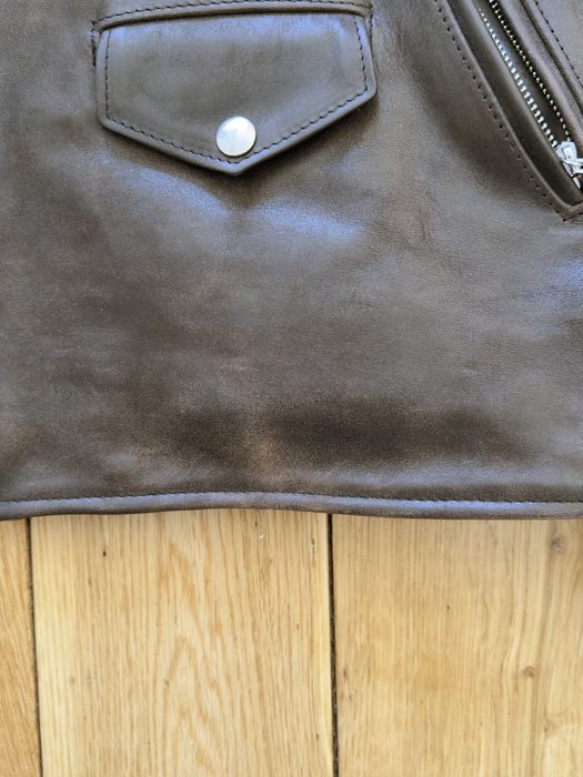 Schott Schott x 3Sixteen Perfecto Double Rider Horsehide | Grailed