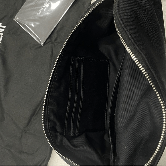Yves Saint Laurent YSL Saint Laurent Nylon Belt Bag Black | Grailed